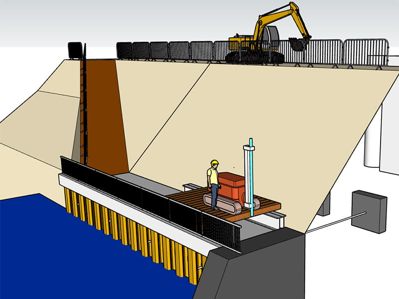 Taupo Control Gates Erosion Repairs